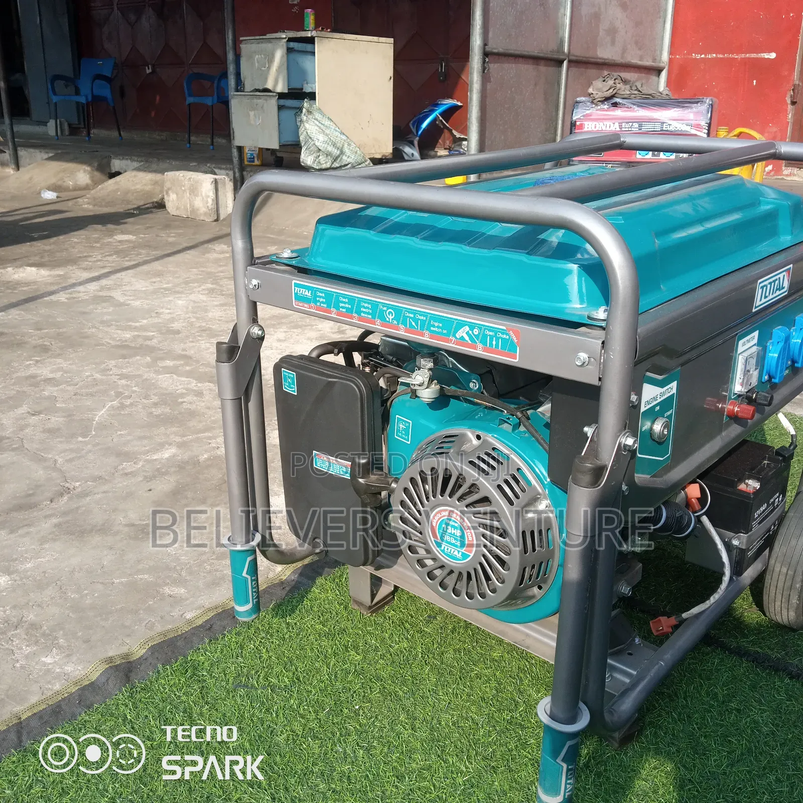 Moveable 10kva Silent Generator Petrol Generator Total in Accra Metropolitan - Electrical ...