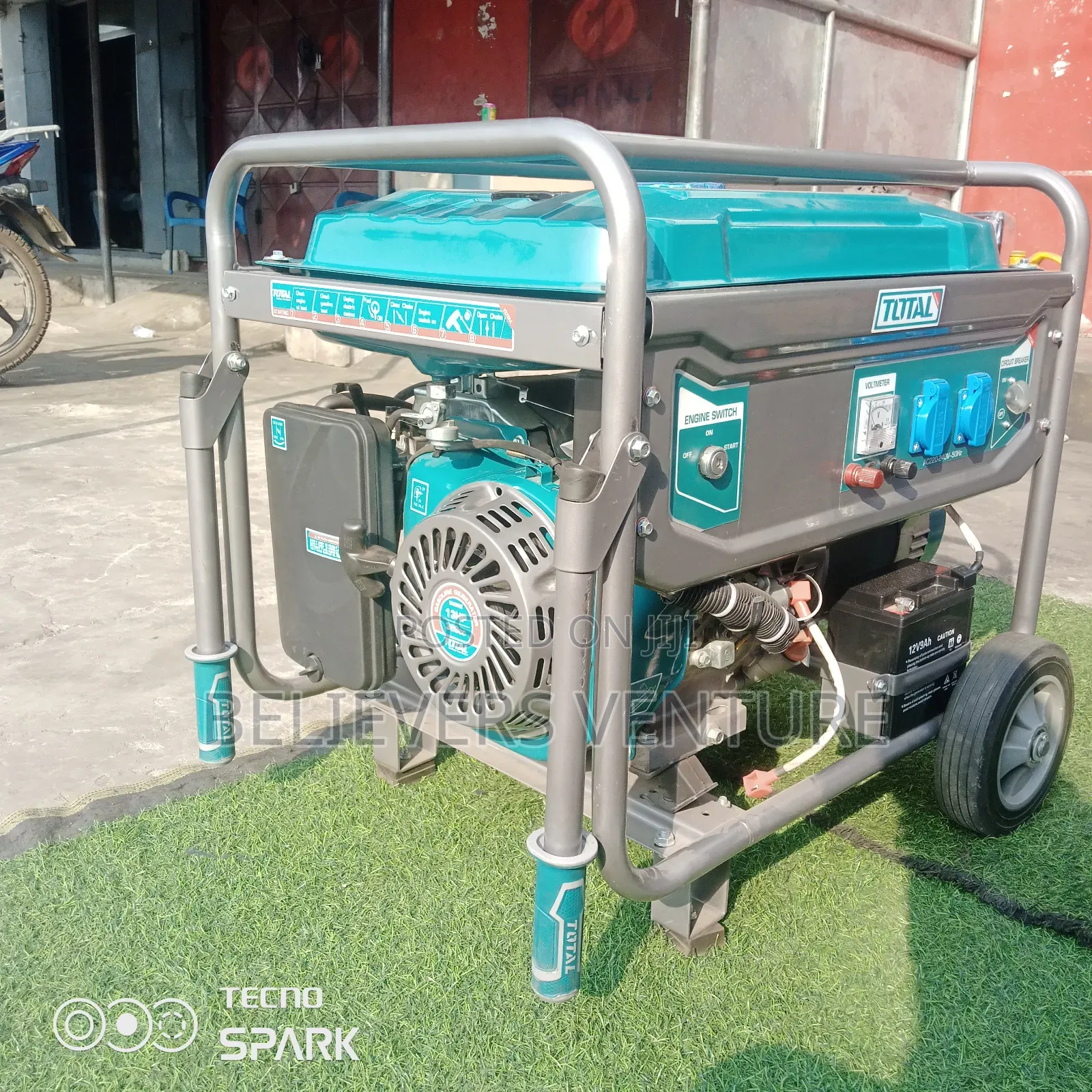Geneset With Wheels and Handles 10kva Generator Total in Accra Metropolitan - Electrical ...