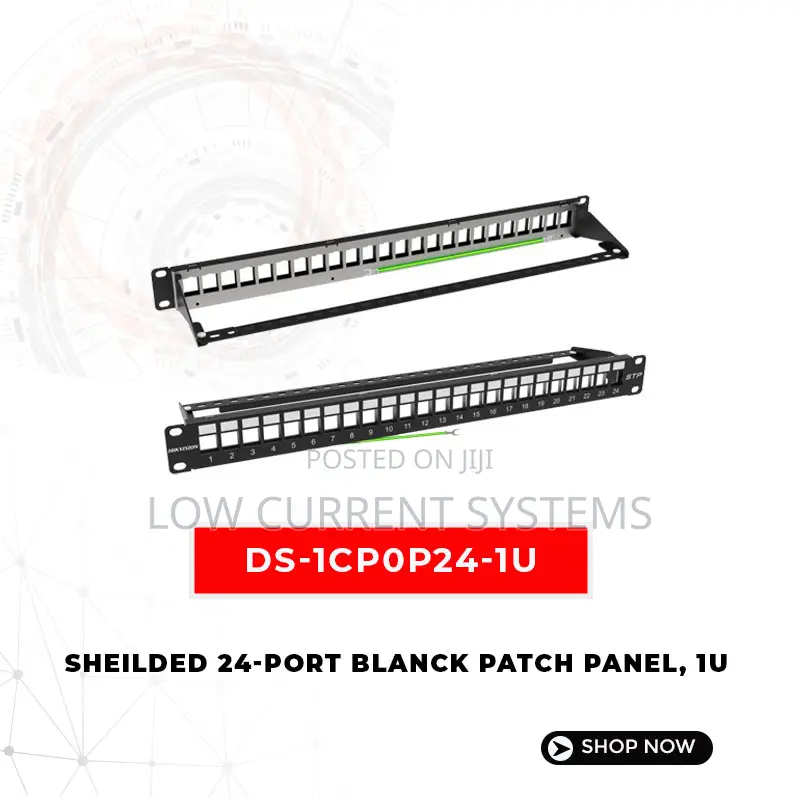 Hikvision 24 Ports Empty Patch Panel Frame 1U Network in Spintex ...
