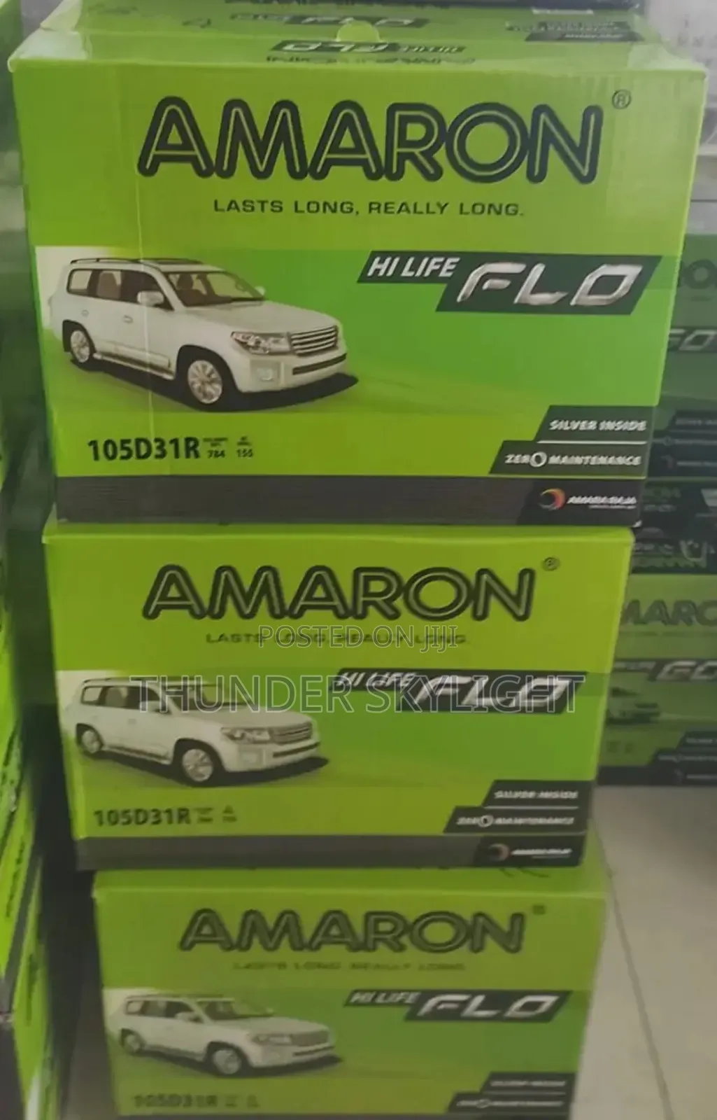 17 Plates Battery Amaron 90 Ah 105d31l 115d31l 125d31r for sale ...