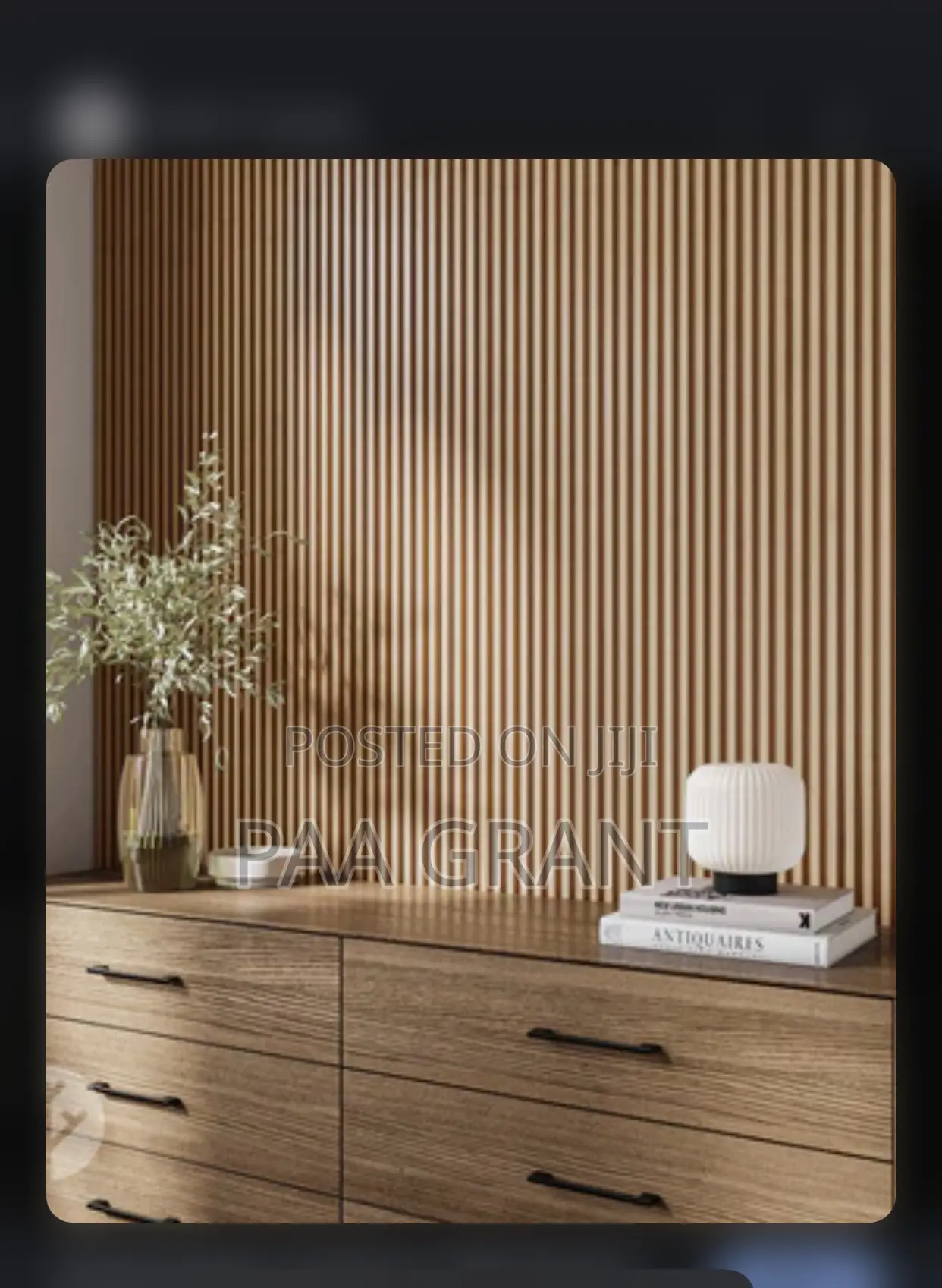 Interior Modern Fluted Luxurious Wall Panels in Accra Metropolitan ...