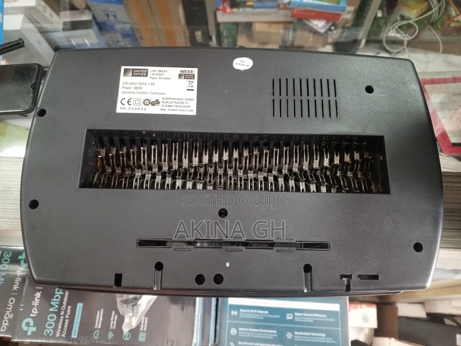 United Office A4 Paper and Cd Shredder Kh4407 in Lapaz - Stationery ...