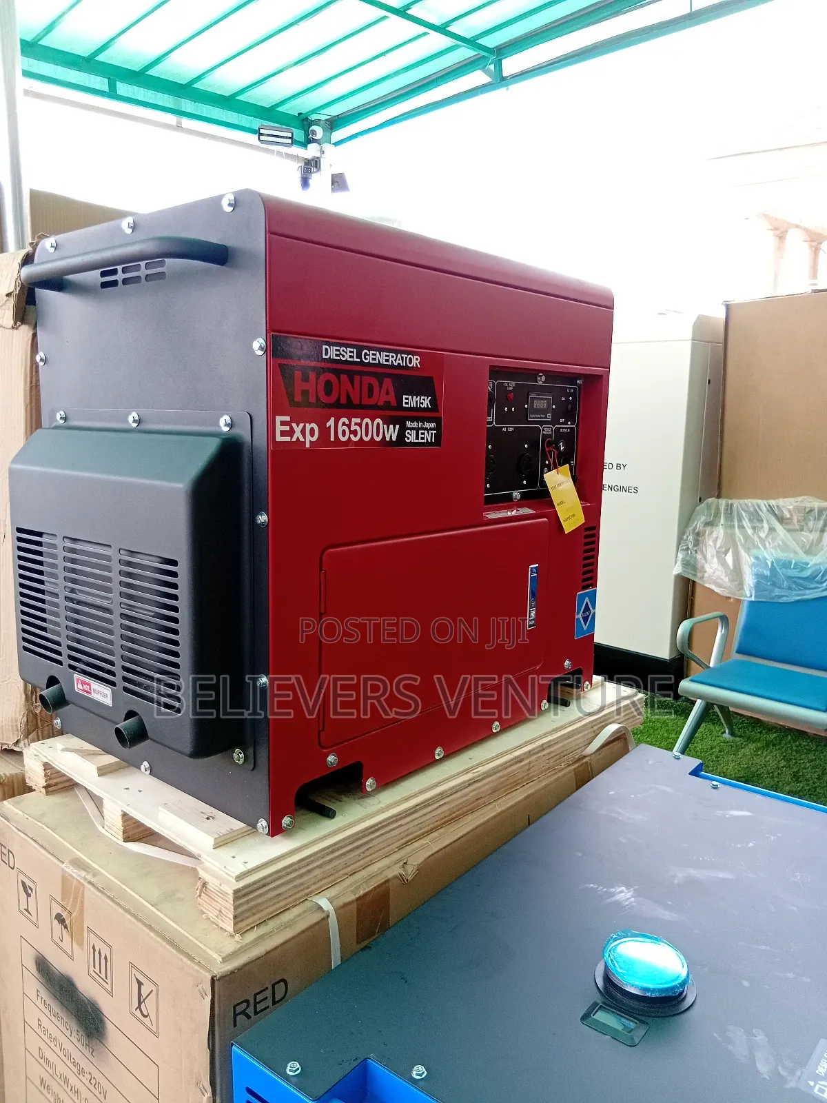 Red Coloured Honda Diesel Generator 16500watt 15kva in Pokuase ...