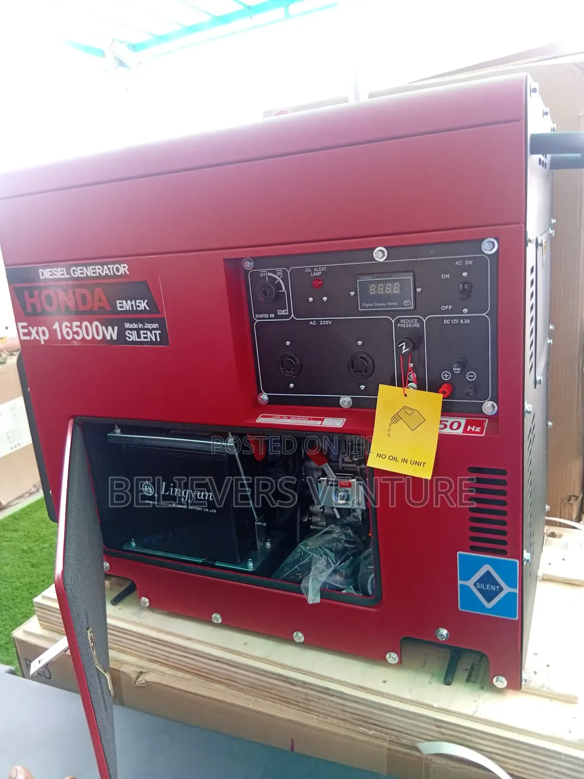 Durable 15kva Silent Diesel Engine Generator Easy Start in Accra ...