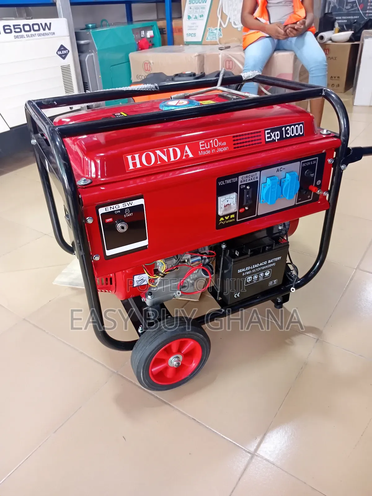 Honda Petrol Generator 13kw 10kva Easy Transportable in Accra ...