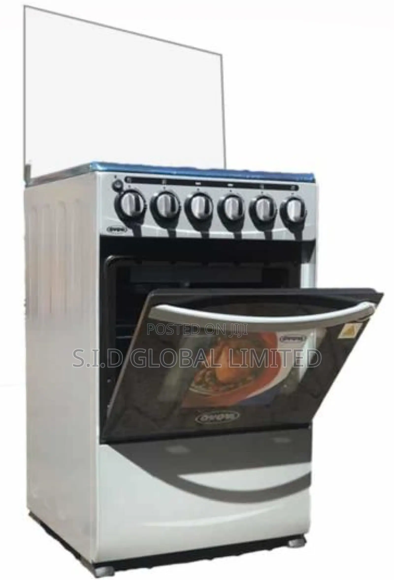 Cook With Joy With MIDEA-4-BURNER-GAS-COOKER-SILVER-MIRROR in Accra New ...