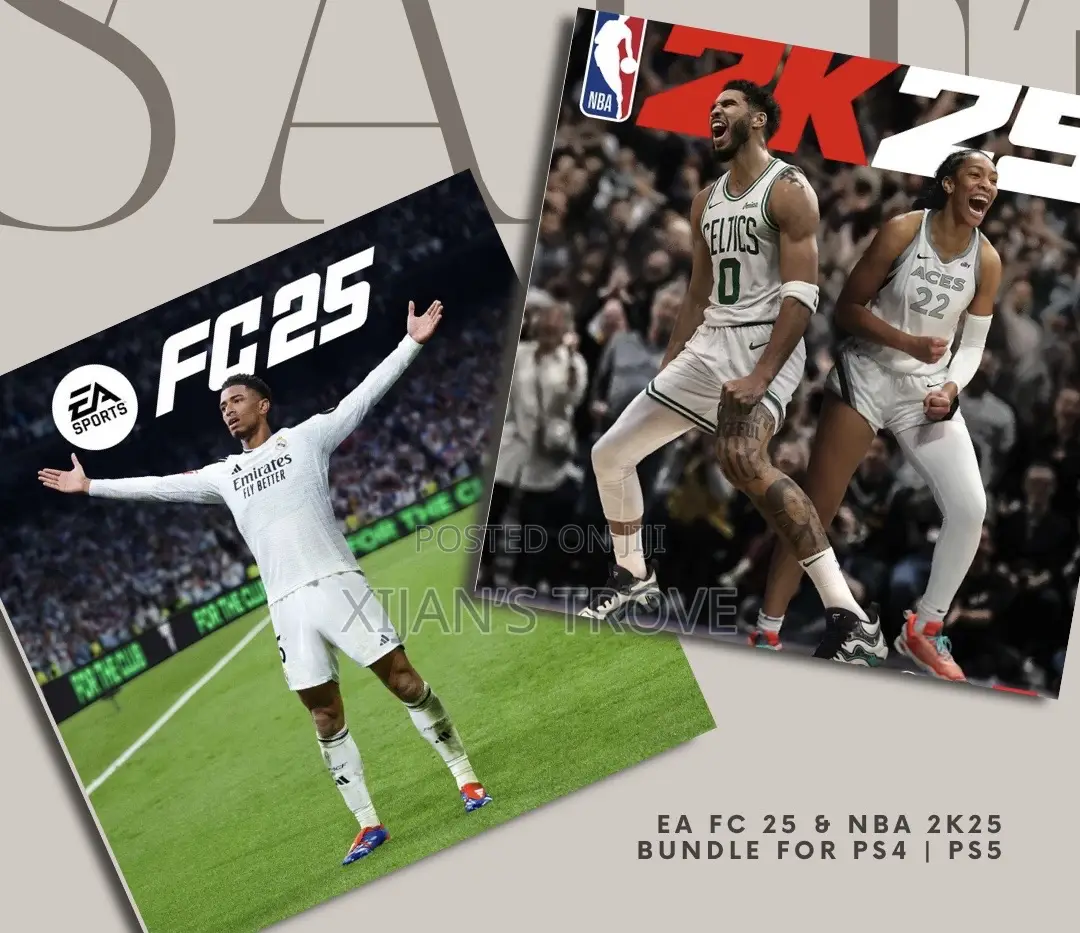 EA FC 25 NBA 2K25 Bundle for PS4 | PS5 ( Offline Only) in Accra Metropolitan - Video Games ...