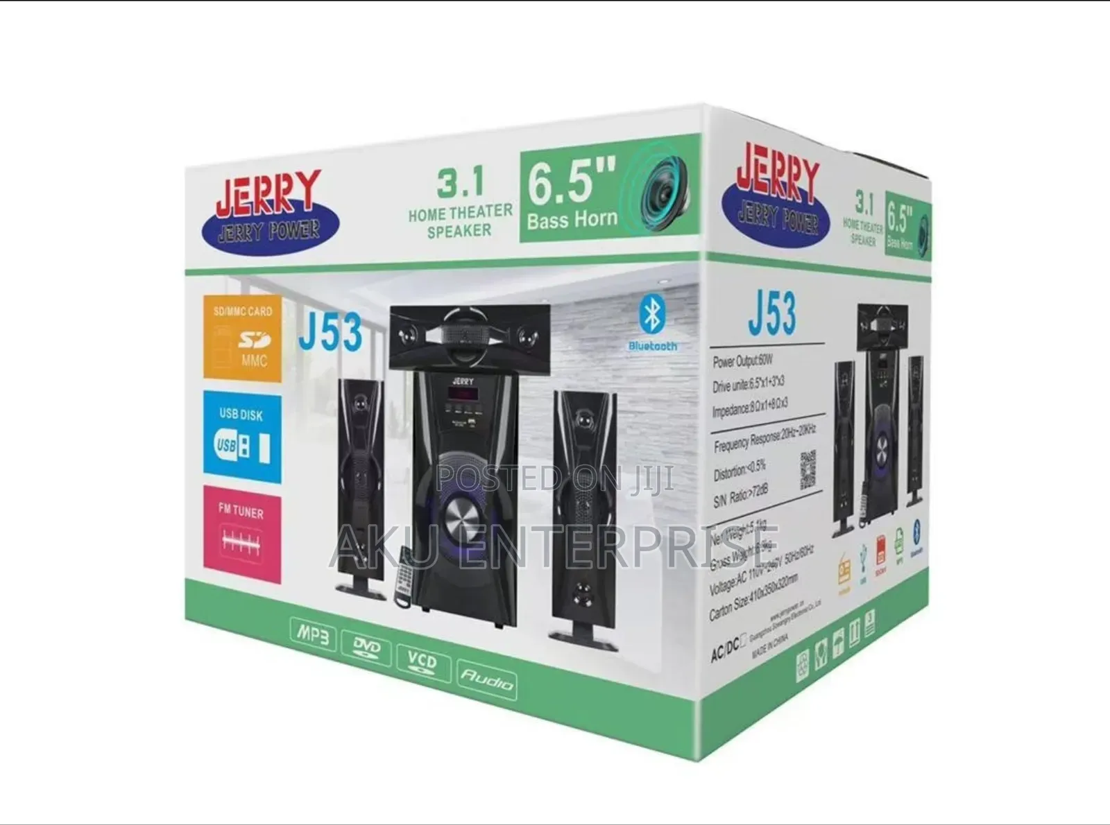 Jerry Home Theater Sound System in Accra Metropolitan - Audio & Music ...