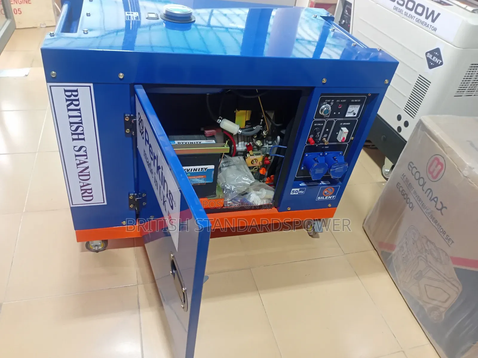 100%Copper Generator 15kva 16500watt Diesel Silent Generator in Accra ...