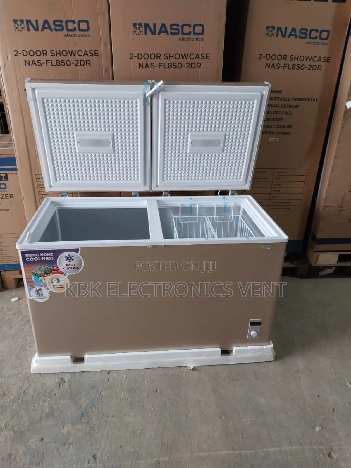 Nasco 425liter Double Door Golden Freezer in Achimota - Kitchen ...