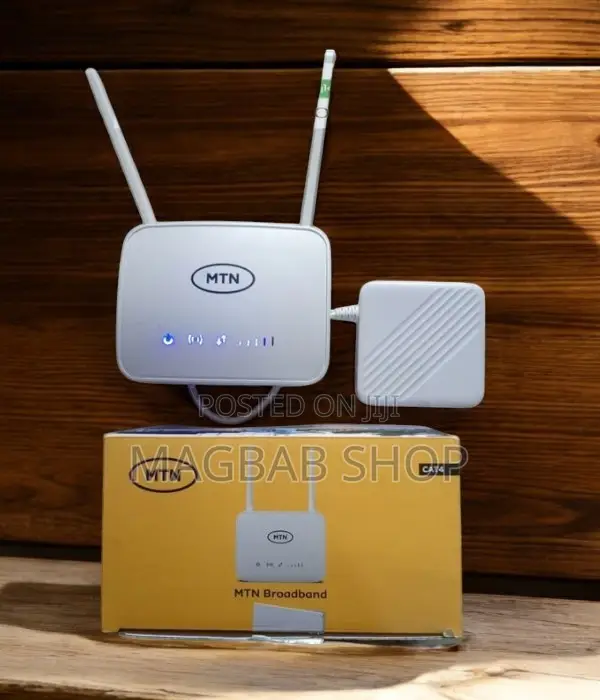 MTN Universal Broadband 4G Router + Backup Battery - White in Osu ...