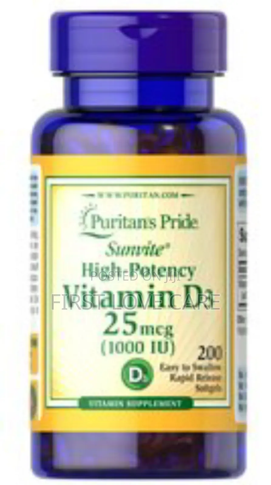 Puritan Pride Vitamin D3 1000iu in Madina - Vitamins & Supplements ...