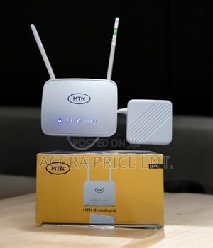 MTN Universal Broadband 4G Router + Backup Battery - White in Dome ...