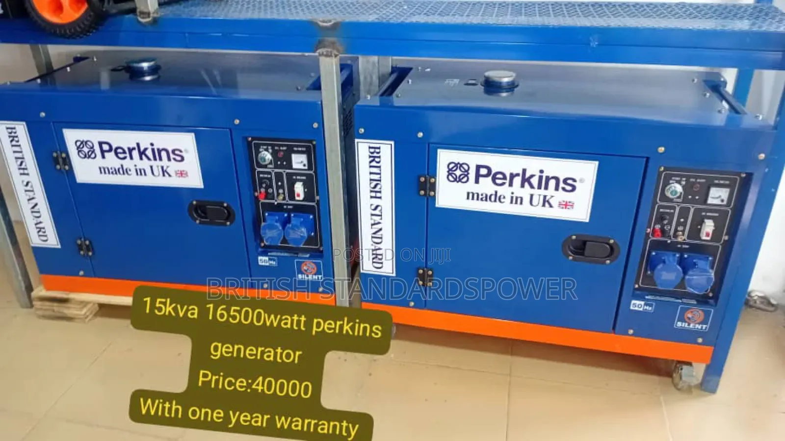 Blue and Orange Generator 15kva 16500watt Diesel Generator in Accra ...