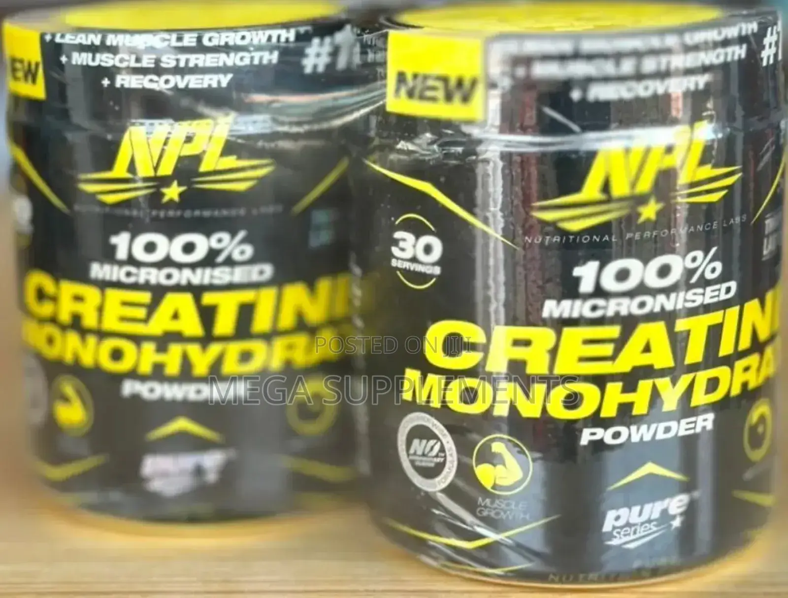 NPL Micronized Creatine Monohydrate :30 Servings 60 Servin in Kaneshie ...
