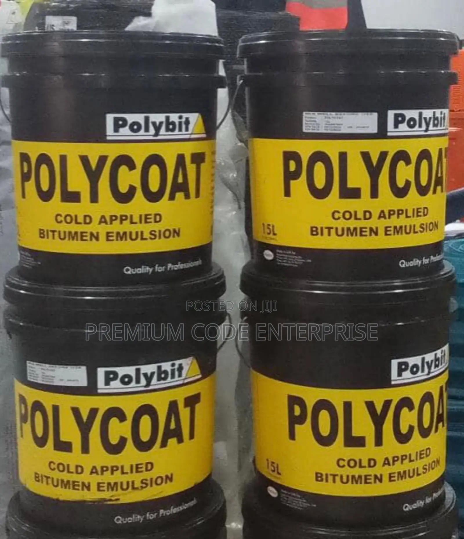 Polycoat Bitumin Emulsion, 15 Liters in North Industrial Area - Building Materials, Premium Code ...