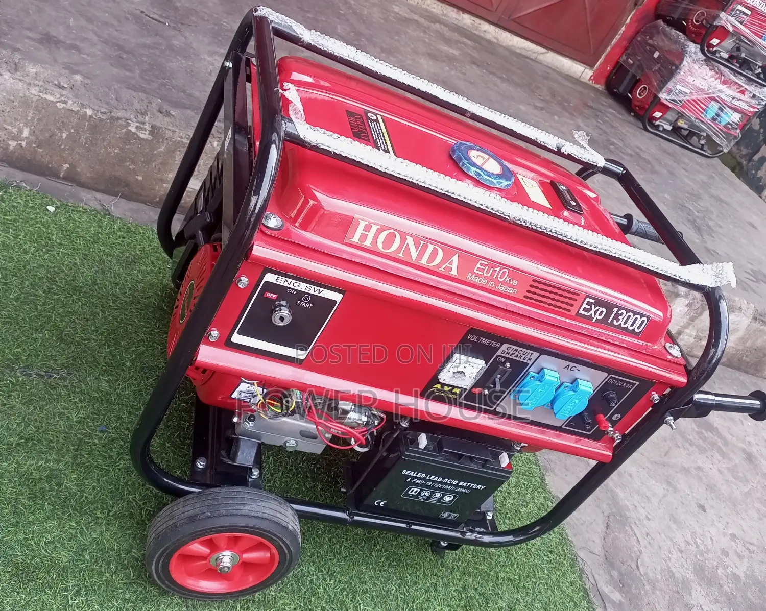 Red Petrol Generator 10kva Honda Generator 13000w 230v in Accra ...
