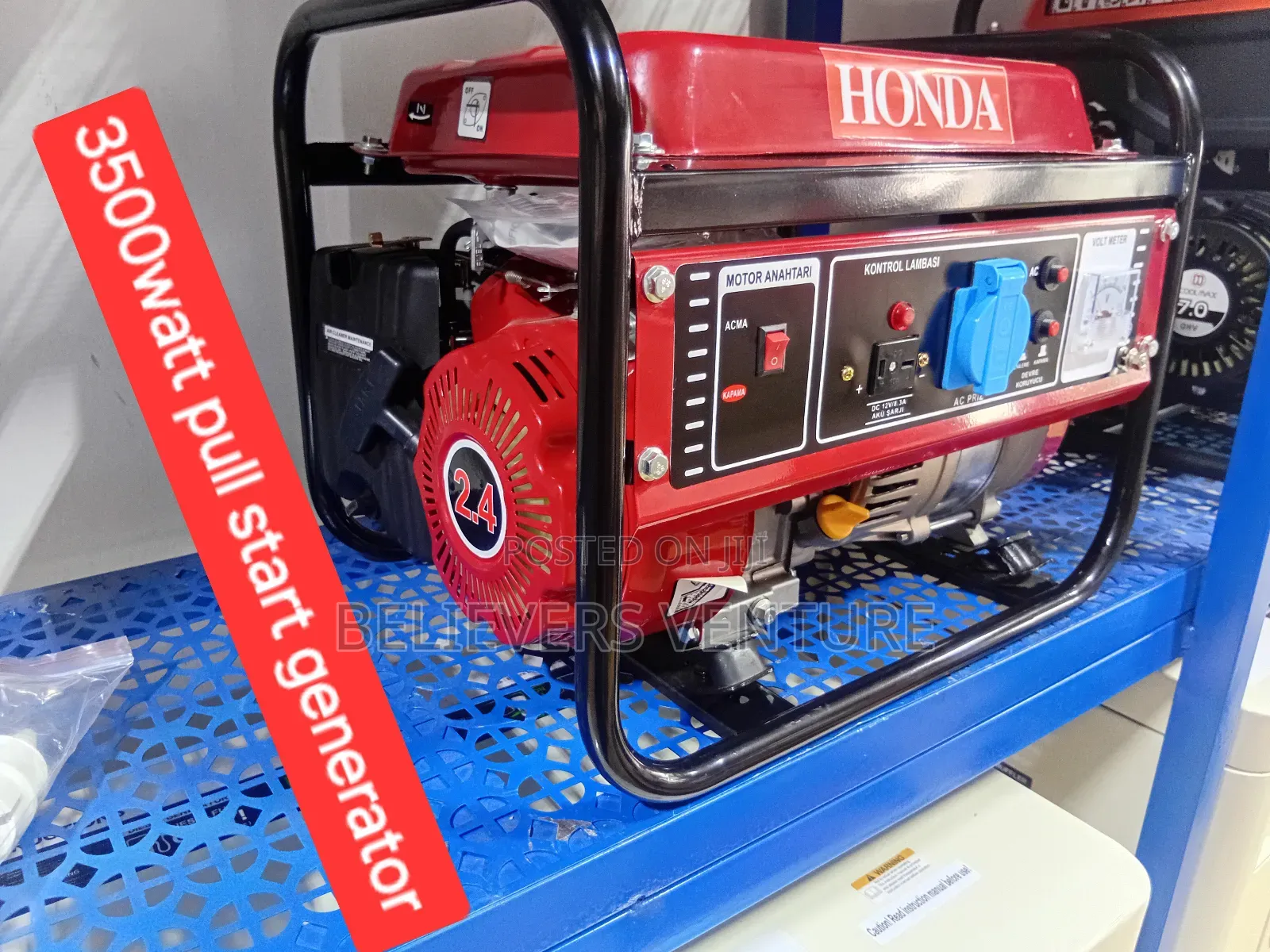 Red Coloured Japan Made Honda Generator Petrol Generator in Accra ...