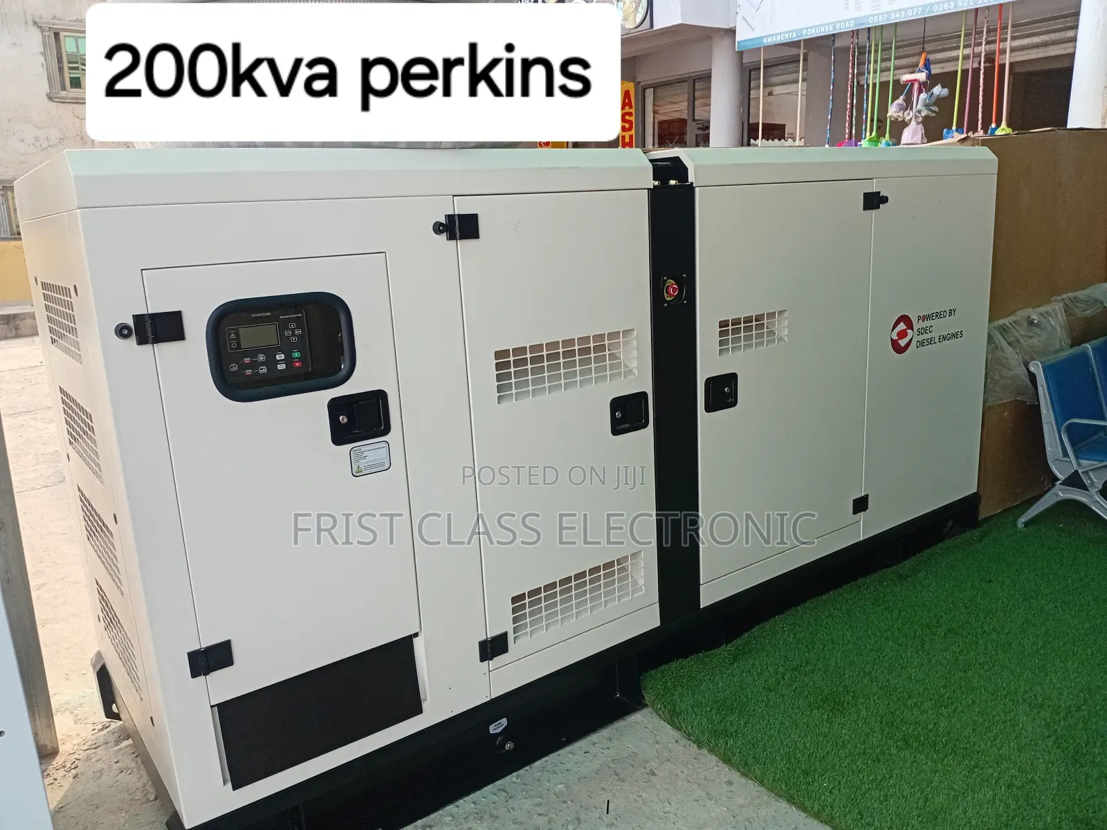 Perkins 200kva 3phase Diesel Engine Silent Generator 200kva in Accra ...