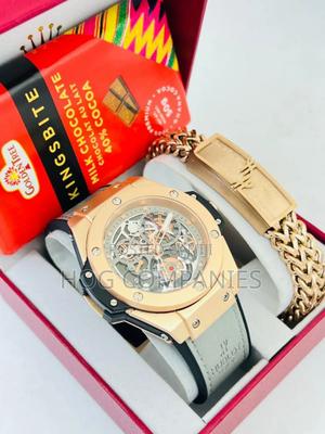 Hublot Watch Bracelet Gift Set Package Box +Chocolate in East Legon ...