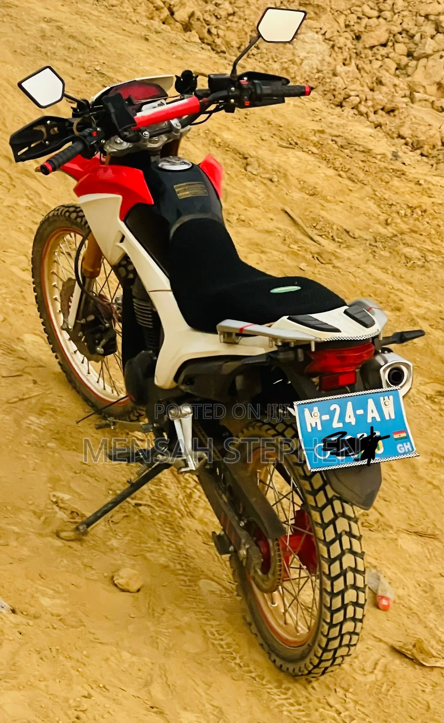 Haojin Hawk HJ200GY-3 2024 Red in Kumasi Metropolitan - Motorbikes ...