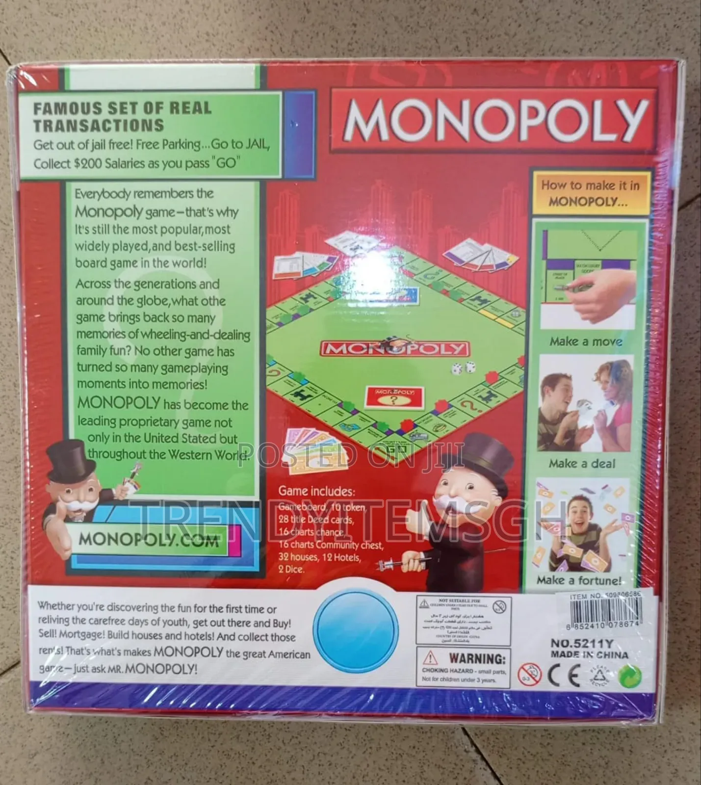 Monopoly Board Game in Spintex - Books & Games, Trendyitems Gh | Jiji ...
