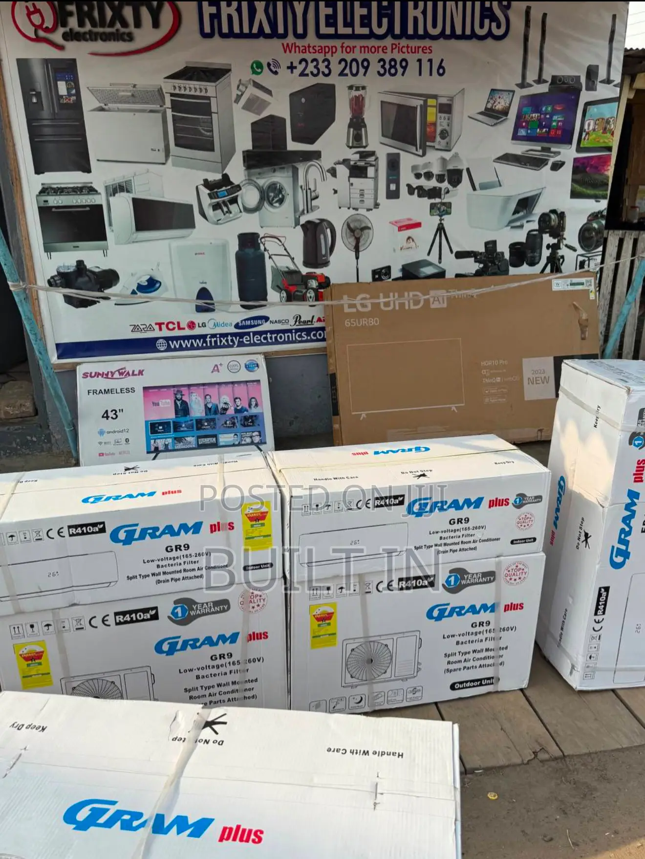 Turbo Cooling Gram Plus 1.0hp White Air Conditioner in Accra ...