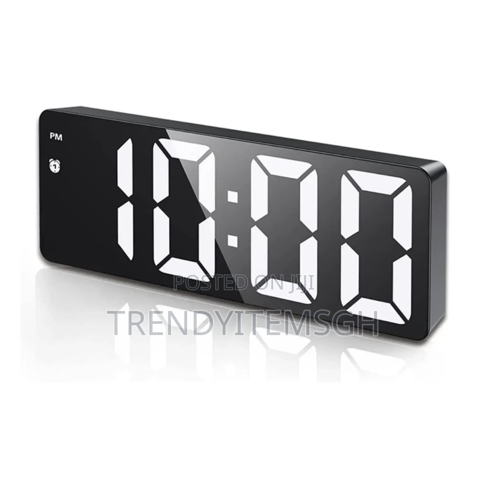 Led Mirror Table Clock Digital Desk Alarm in Accra Metropolitan - Home ...
