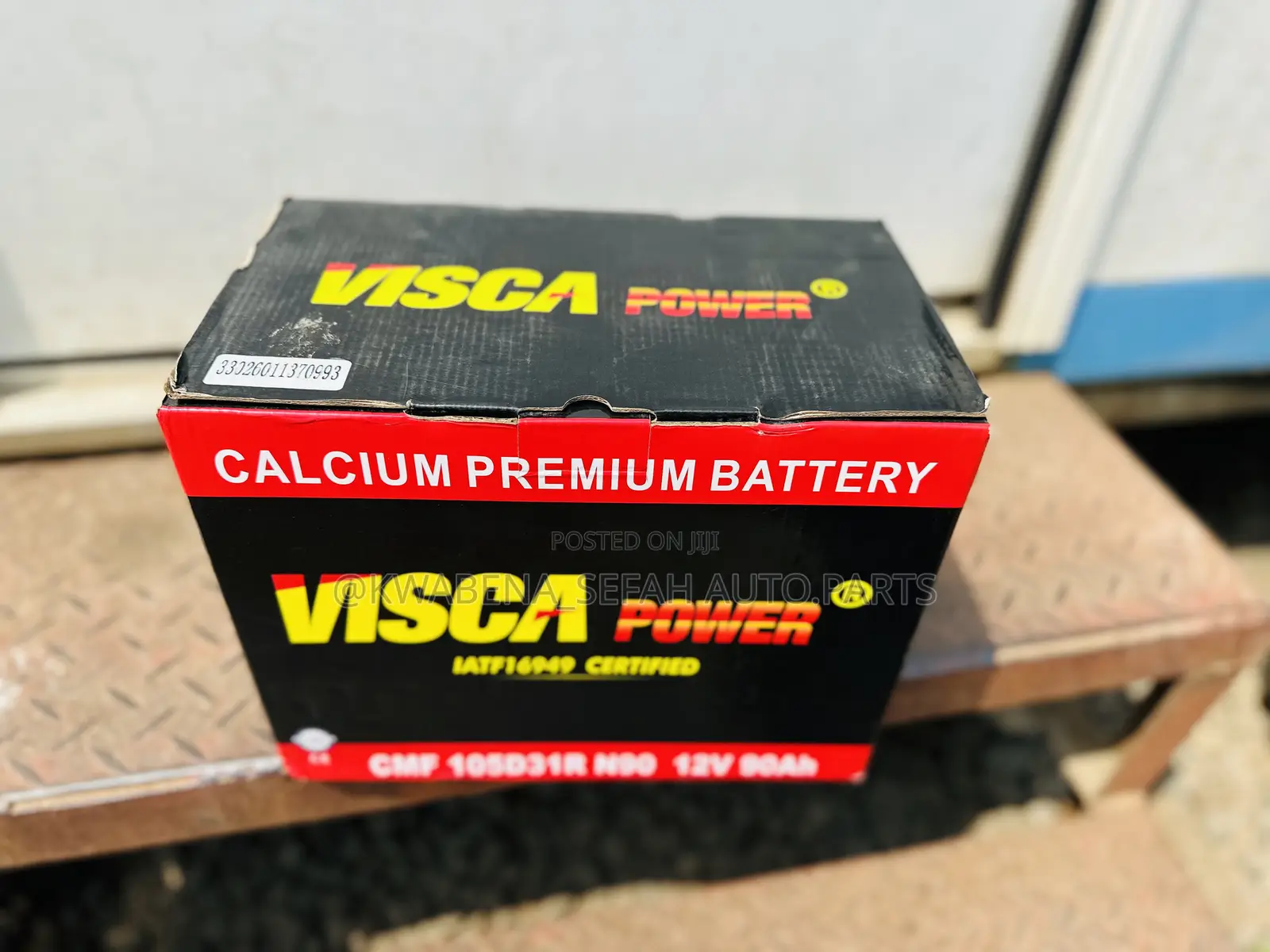 Original Visca Battery [17 Plate ] Available For All Cars in Abossey ...