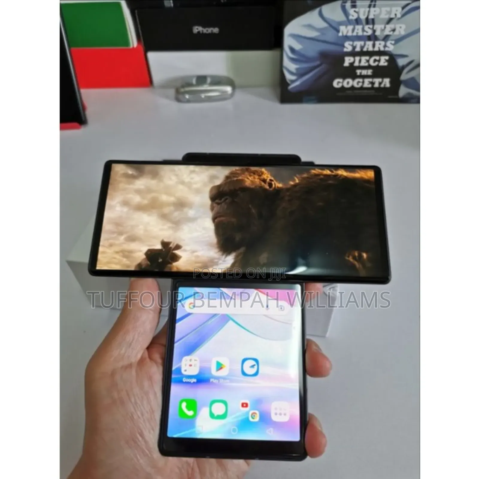 New LG Wing 5G 128 GB Black in Kumasi Metropolitan - Mobile Phones ...