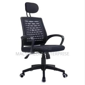 Swivel Office Chair With Head Rest in Tema Metropolitan - Furniture ...