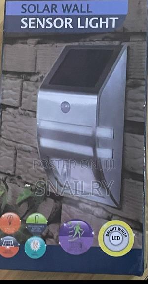 Solar Wall Sensor Light – Motion-activated, Waterproof LED in Adenta - Solar Energy, Snailry Gh ...