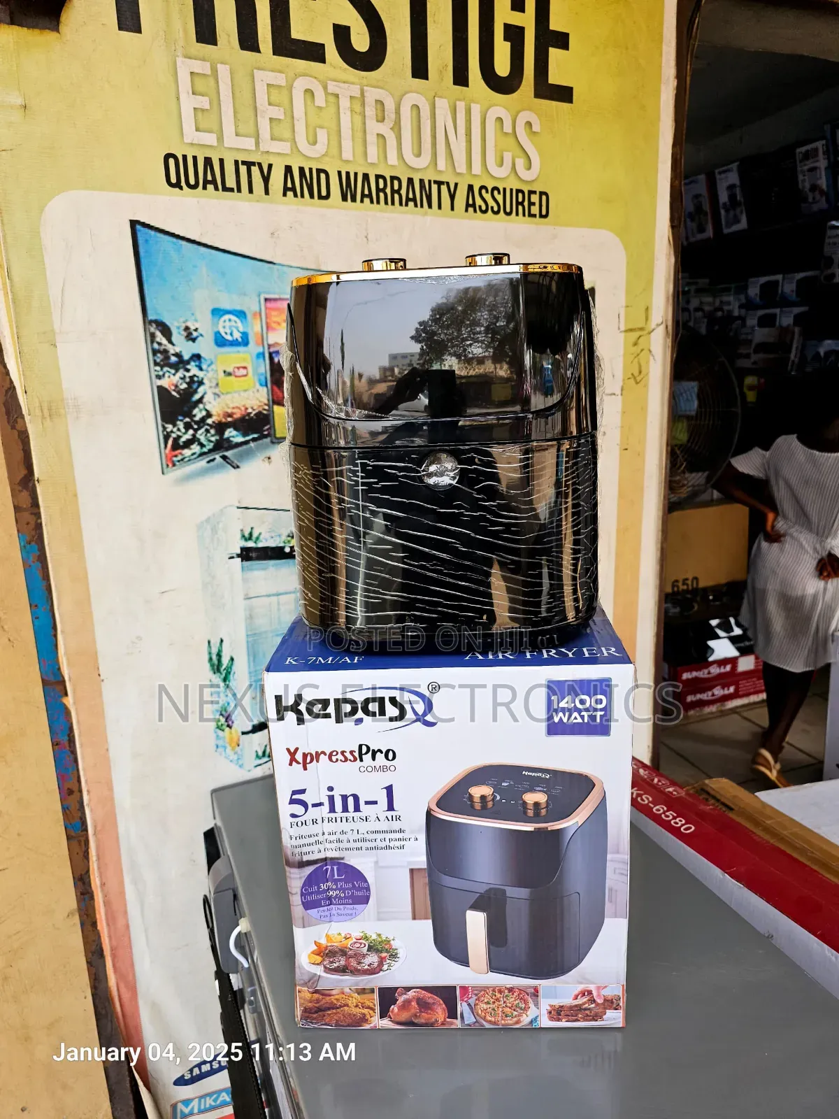 Brand New Kepas 7litres 5in1 Air Fryer in Kumasi Metropolitan - Kitchen ...