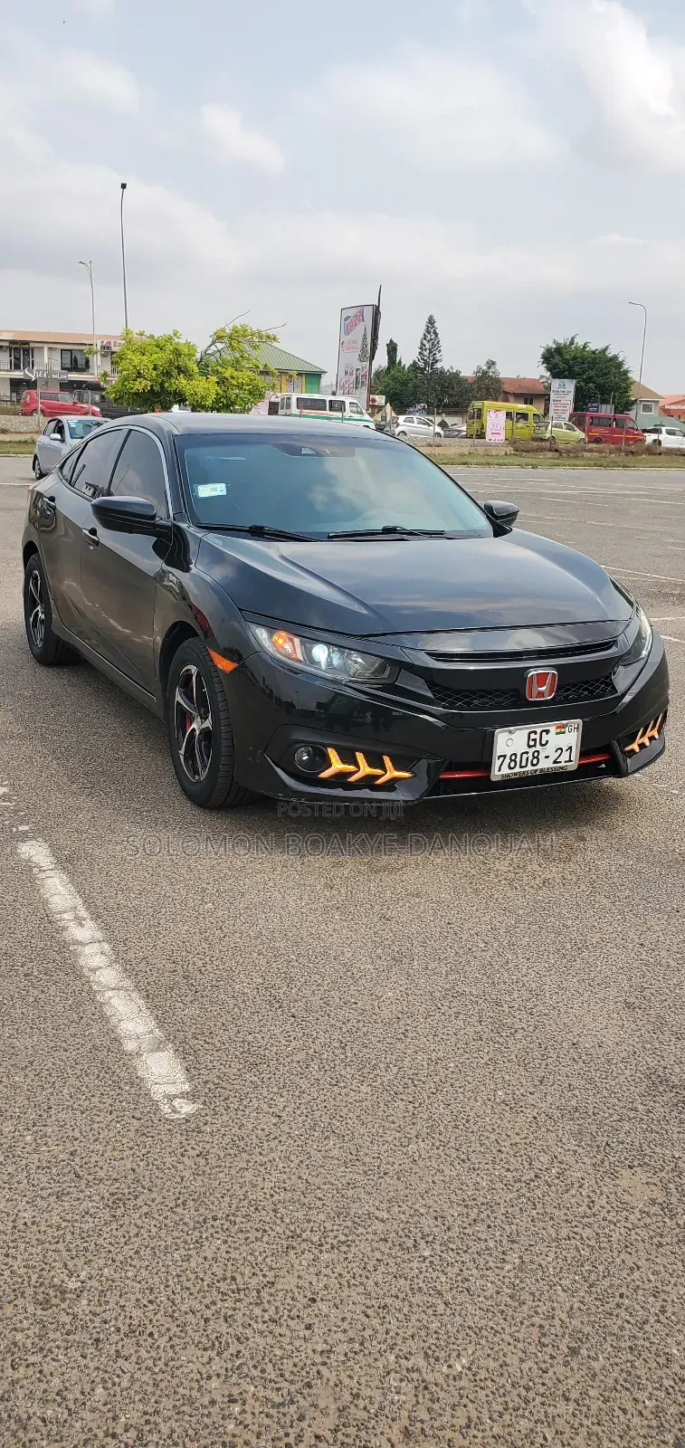 Honda Civic 2017 Black in Accra Metropolitan - Cars, Solomon Boakye ...