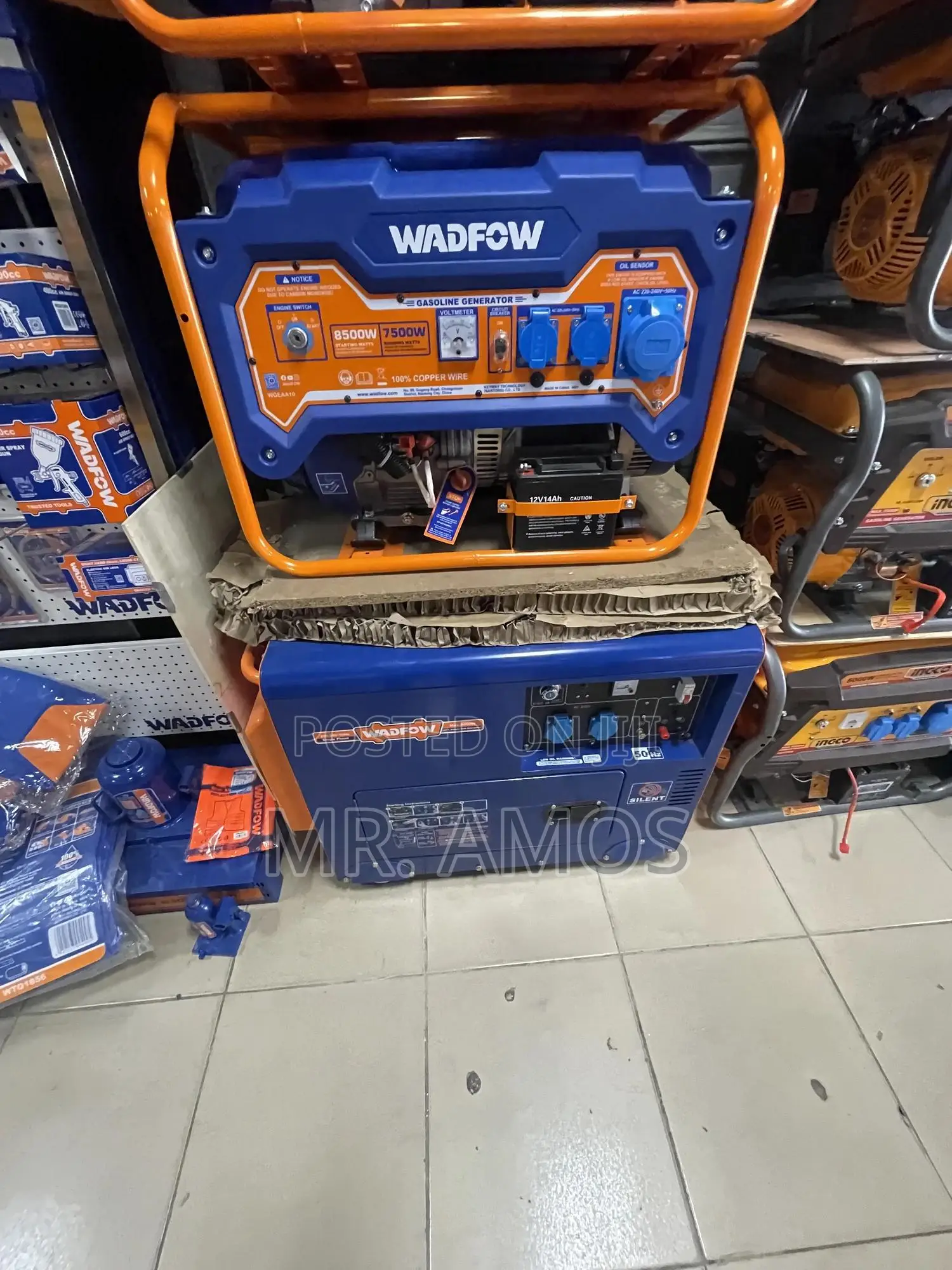 Wadfow 7.5KW Gasoline Generator - WGEAA10 in Tema Metropolitan ...