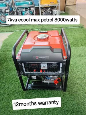 Super Efficient Ecool Max Petrol 7kva 8000w Generator 10kva in Accra ...