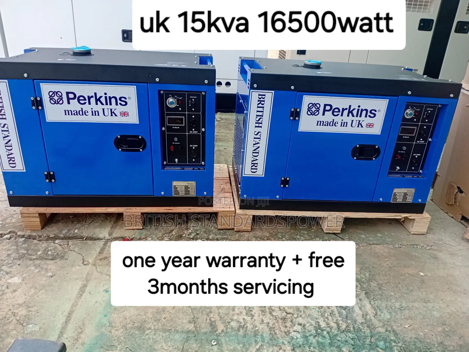 Standard Quality Generator 15kva 16500watt Diesel Engine in Accra ...