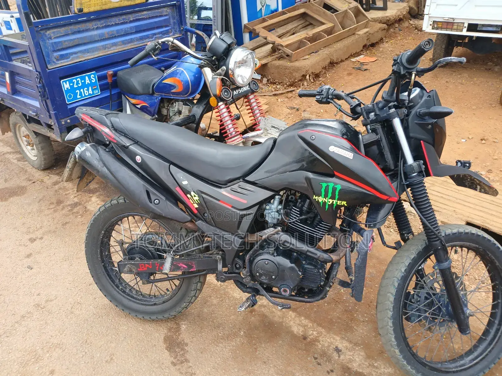 Apsonic AP200GY-3 2020 Black in Kumasi Metropolitan - Motorcycles ...