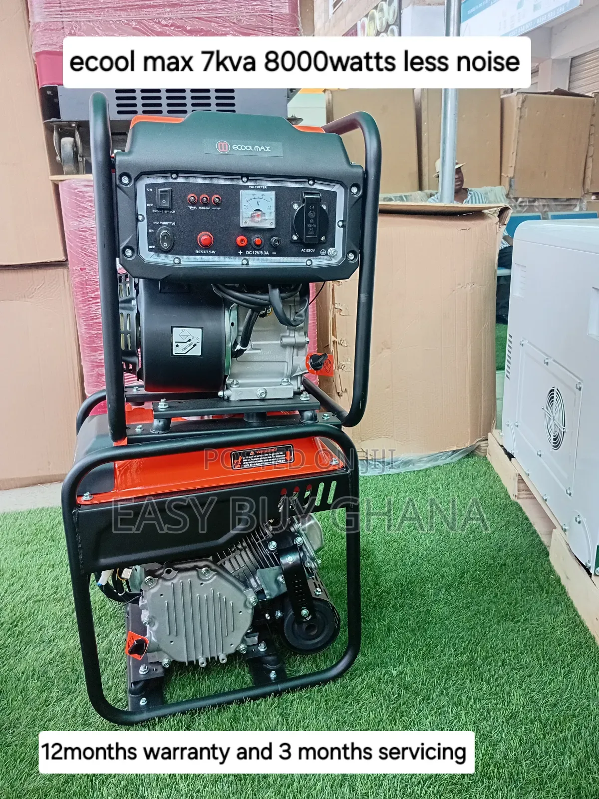Efficient 7kva 8000w Ecool Max Petrol Generator 7kva in Accra ...