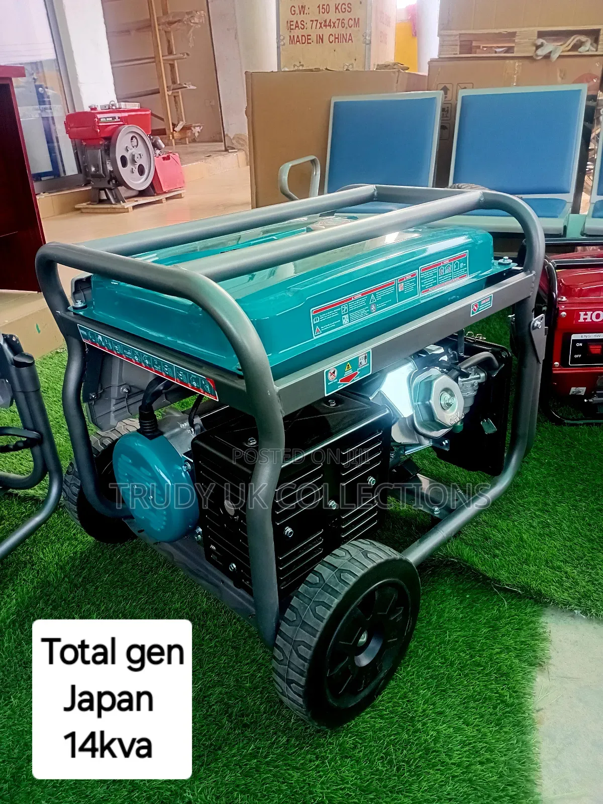 Total Gen 14kva 16000wats Total Pertol Generator 14kva Made in Accra ...