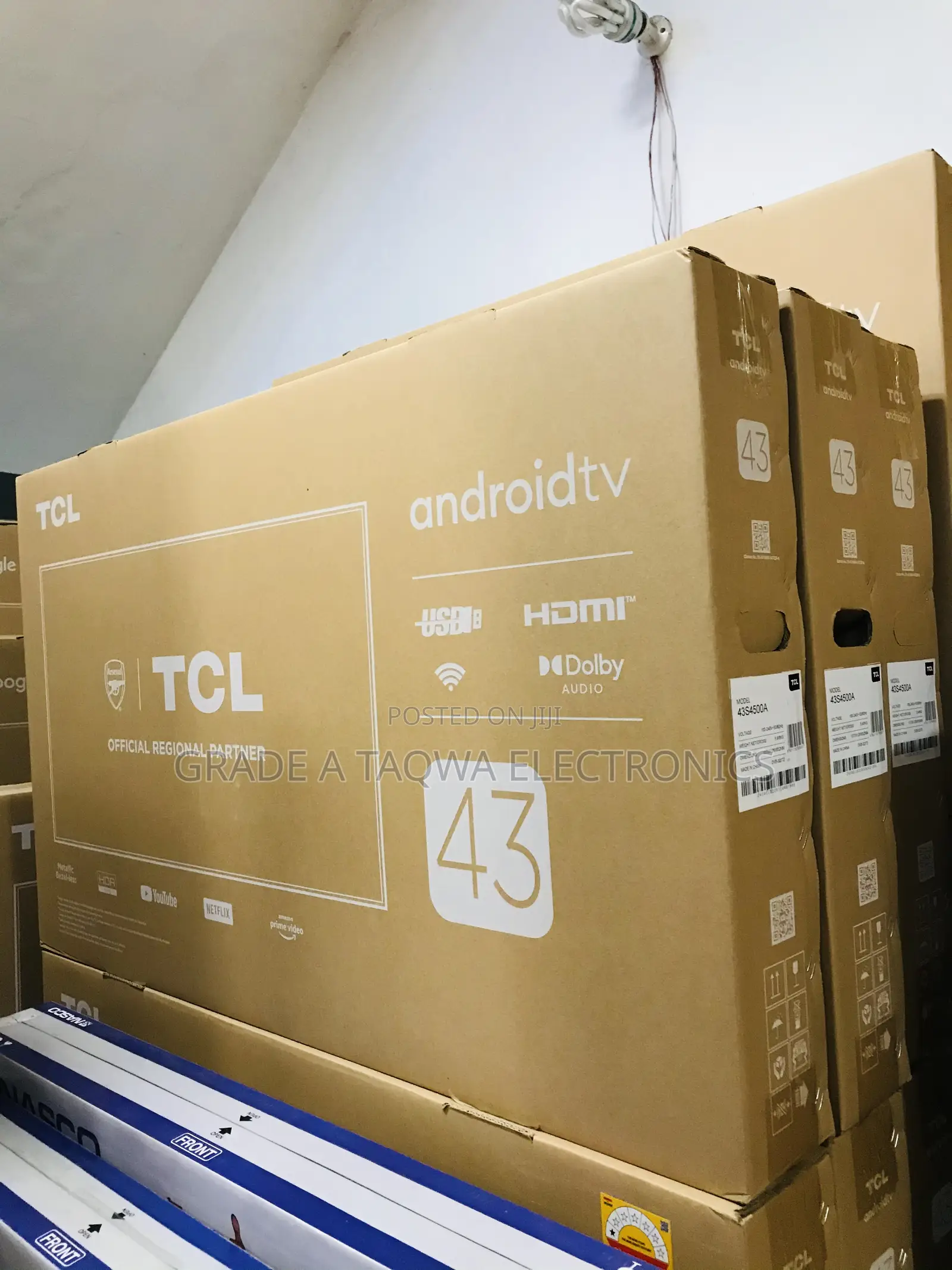 Cute “ TCL Android Android Tv 43 Inches in Alajo - TV & DVD Equipment, Grade A Electronics ...