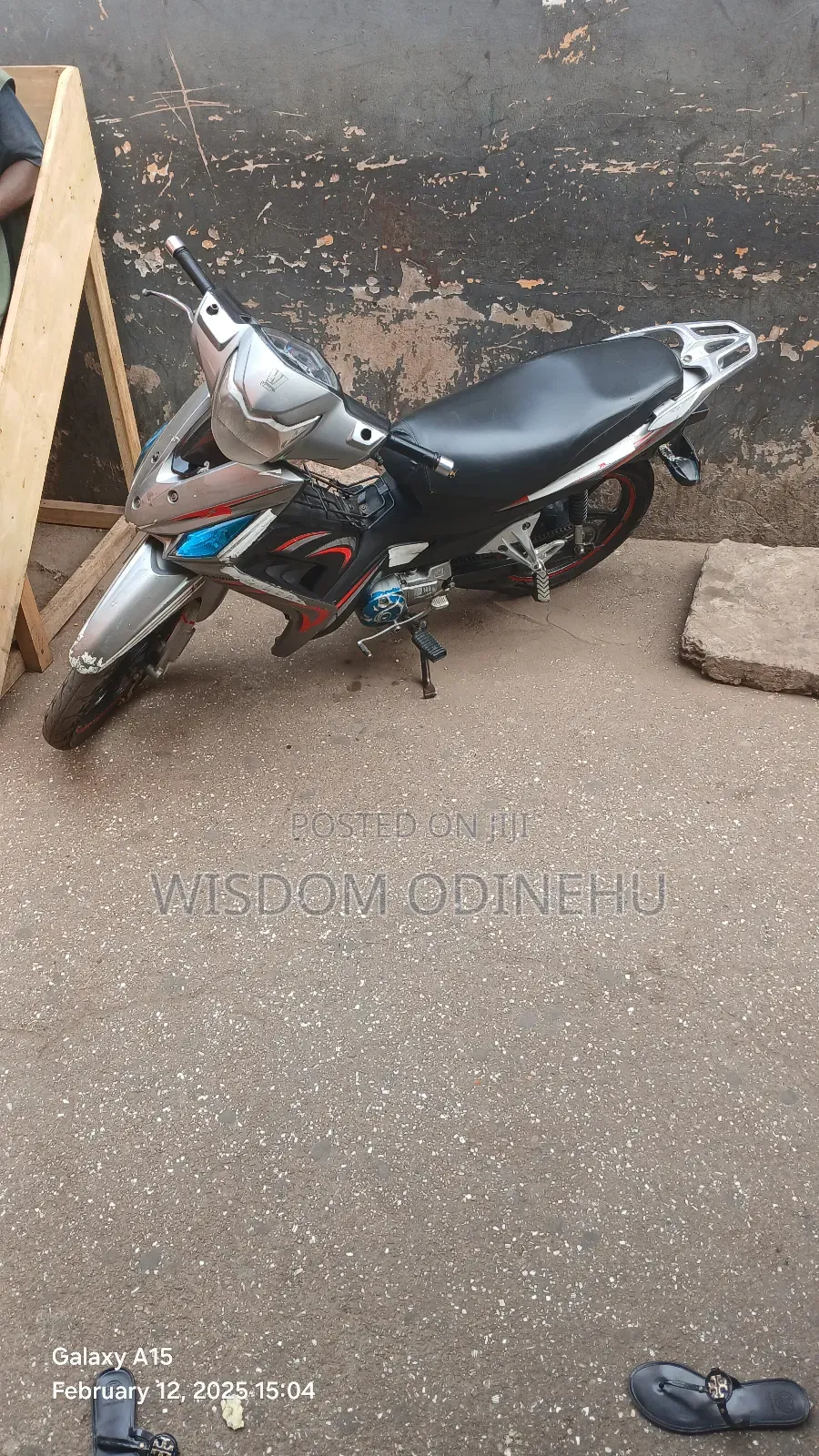 Haojue HJ110-5 2022 White in Tema Metropolitan - Motorbikes & Scooters, Wisdom Odinehu | Jiji.com.gh