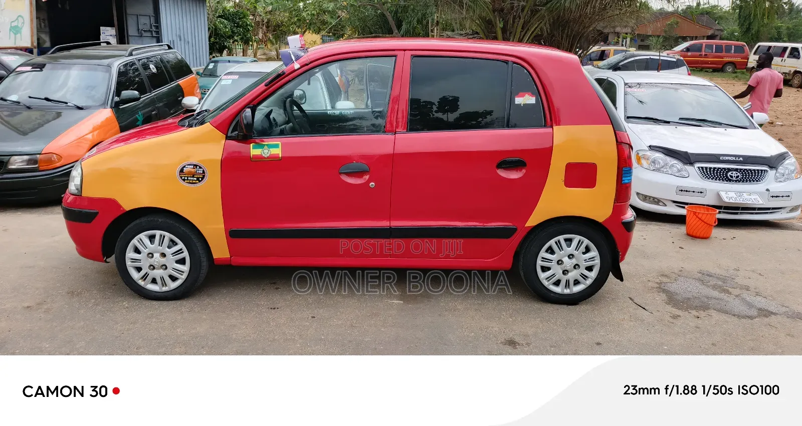 Hyundai Atos 2008 Red in West Akim Municipal - Cars, Owner Boona | Jiji ...