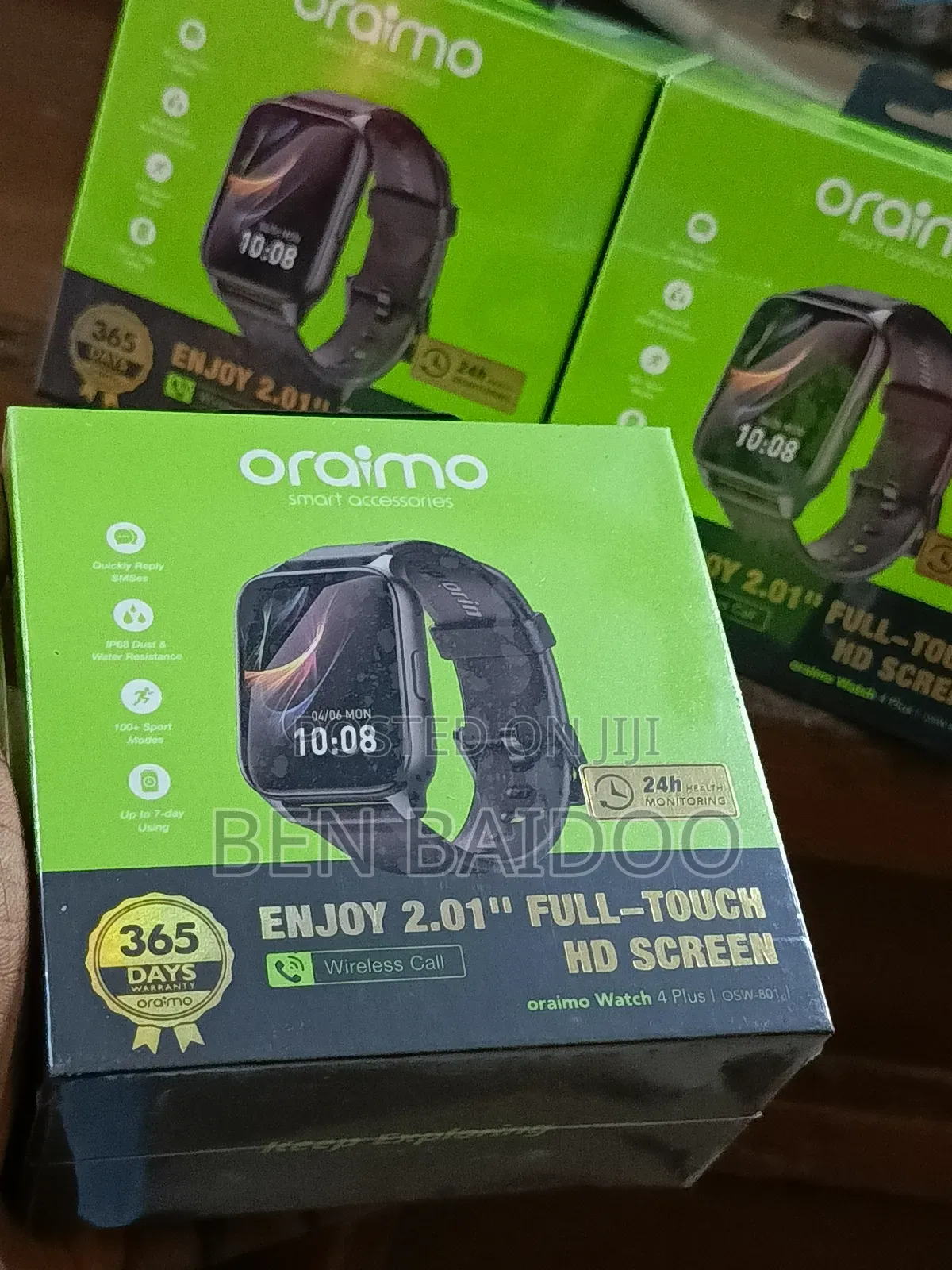Oraimo Smartwatch (Black) in Accra Metropolitan - Smart Watches ...