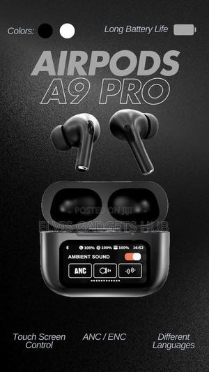 Airpods_pro A9 ANC/ENC Dauble Dark Noise Reduction in Tema Metropolitan ...