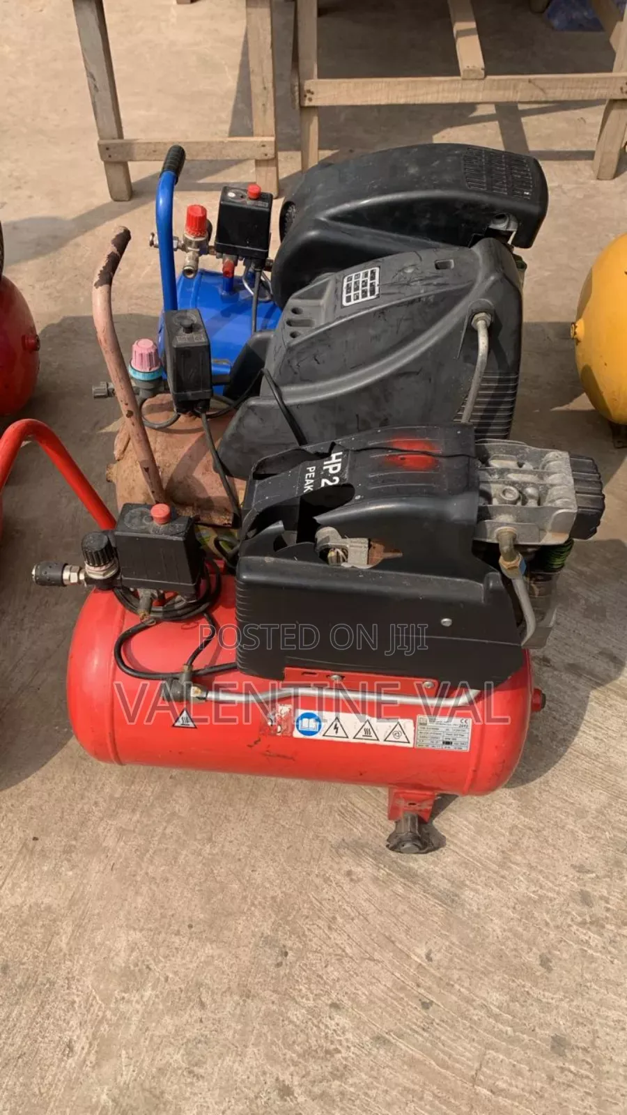 Electric Compressor Spraying Machine 150lt Perfectly Working in Lapaz ...