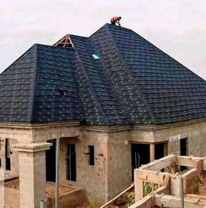 Stone-Coated Roofing Tiles Installation in Tema Metropolitan - Building ...
