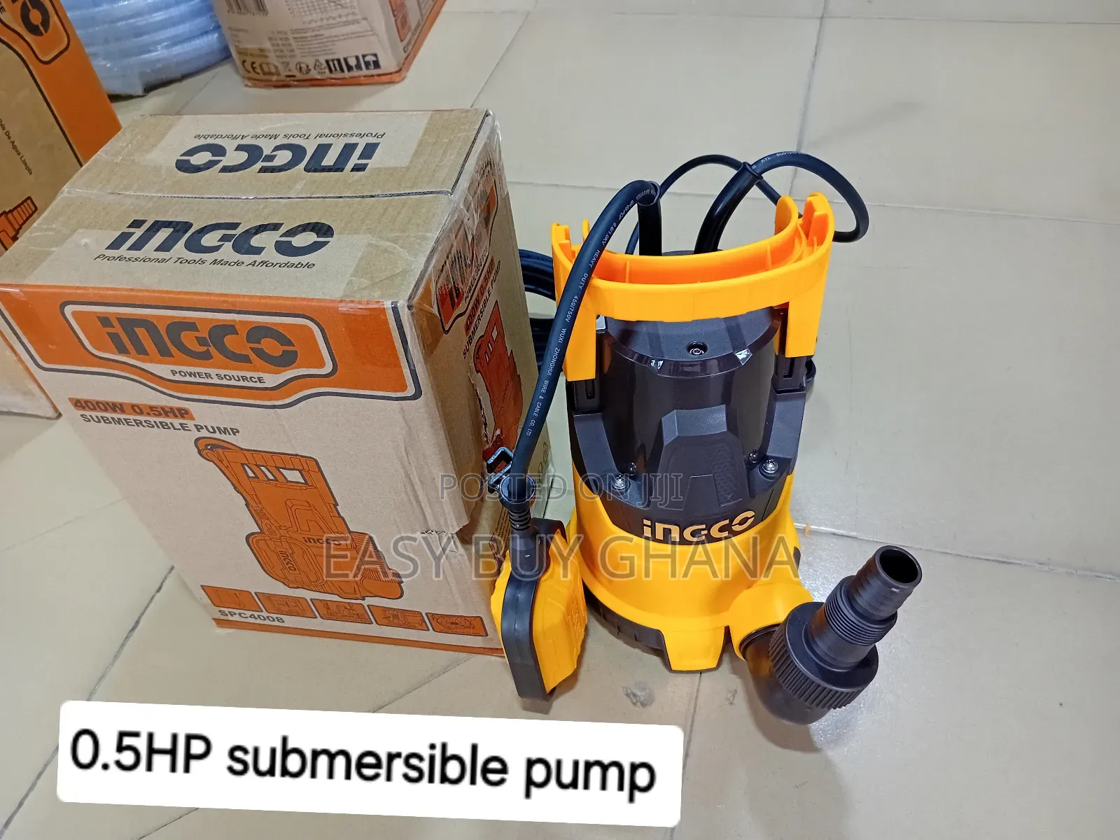 Genuine Ingco 0.5HP Water Submersible Pump 400watts in Accra ...