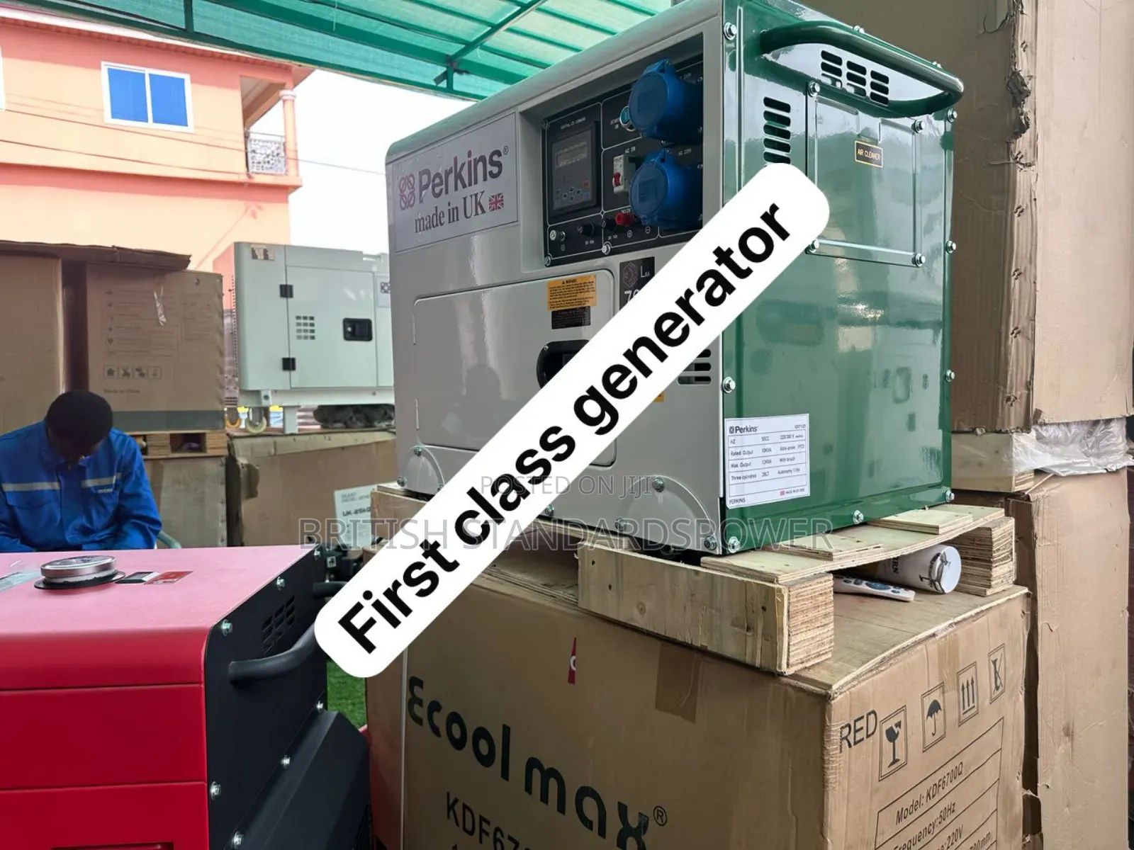 First Class Generator 10kva Perkins Diesel Generator in Accra ...