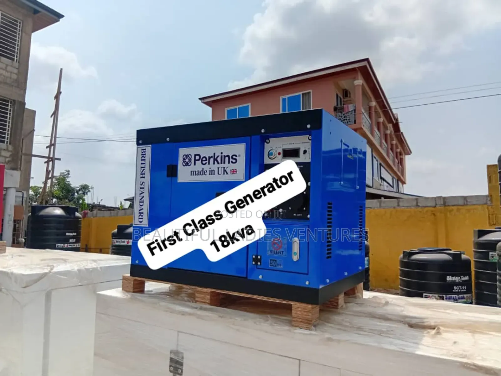 18kva Perkins UK Made Diesel Generator House Genset in Accra ...